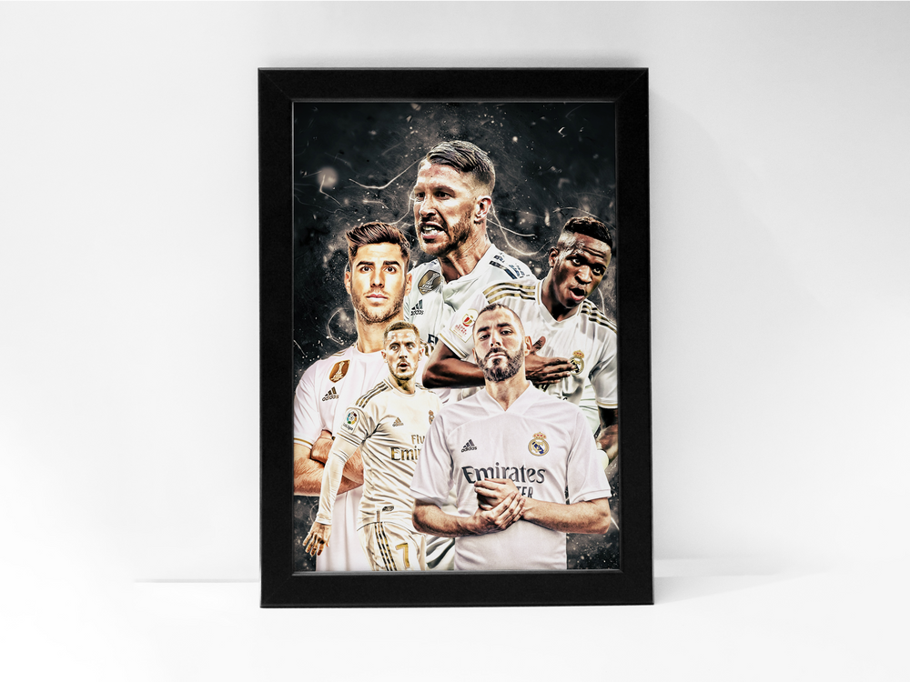"REAL MADRID: Football Theme" Poster: Add a Touch of Personality to Yo