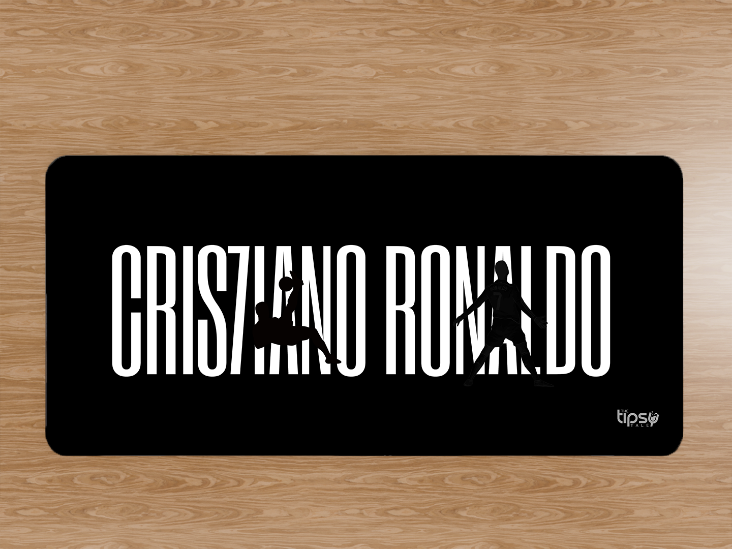 "Cristiano Ronaldo: The Legend" Gaming Mousepad Elevate Your Gaming Ex