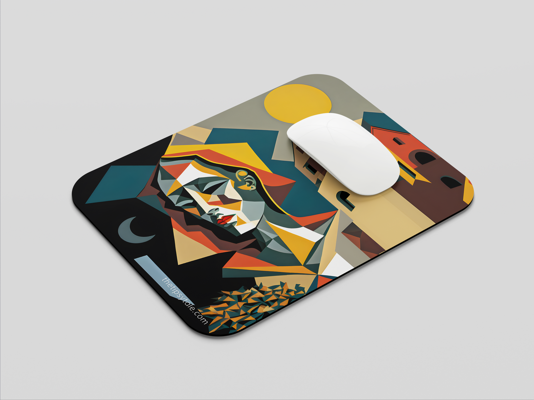 "Quirky Art" Mousepad - Stylish Workspace Mousepad