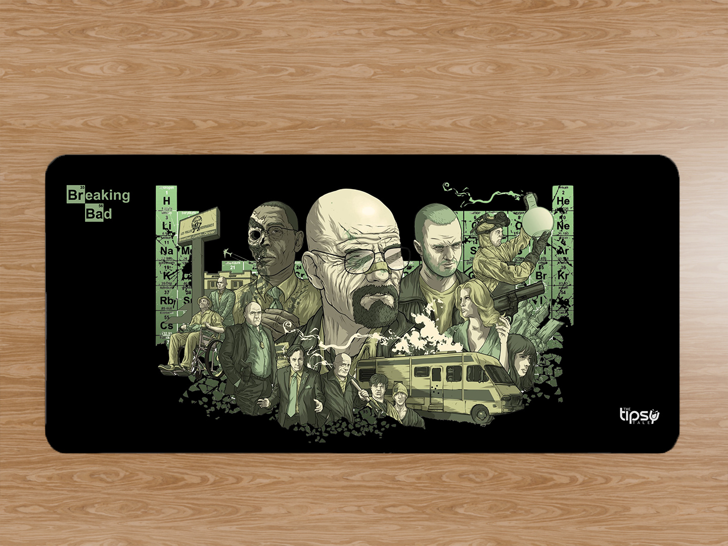 "BREAKING BAD- Series Edition" Gaming Mousepad - High-Performance ...