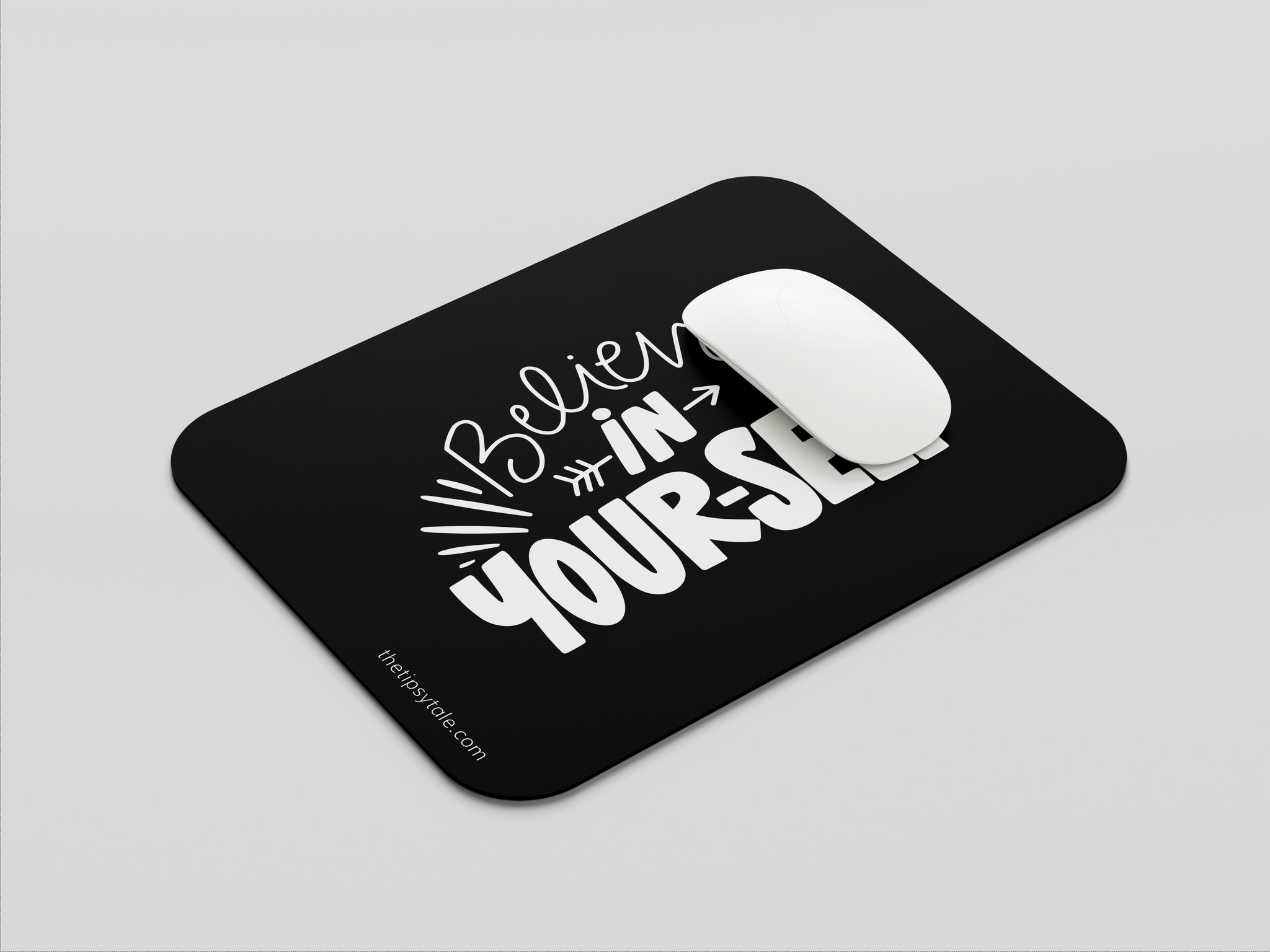 "Self Belief" Mousepad - Stylish Workspace Mousepad