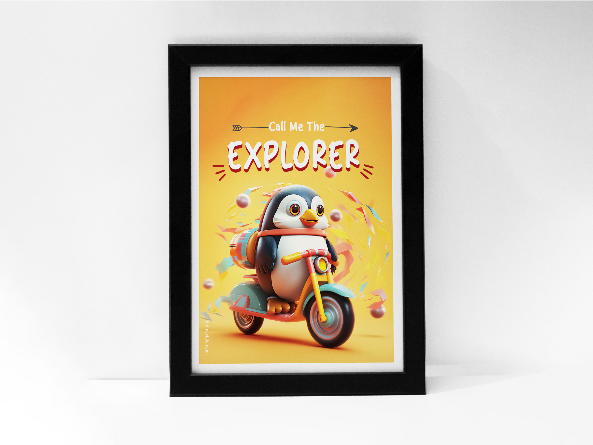 "Explorer" Poster - Unique Art for Your Space | The Tipsy Tale