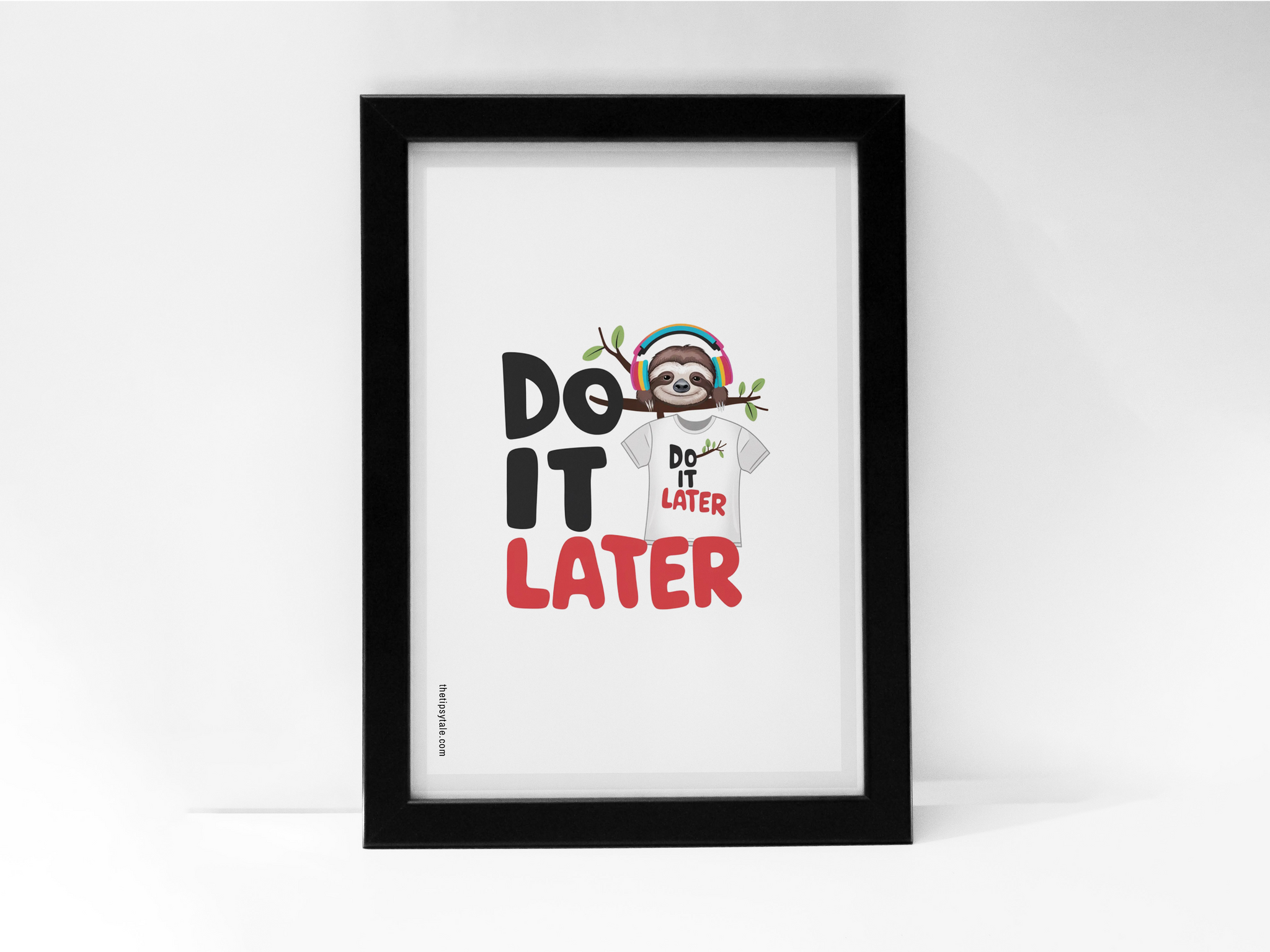 "Do It Later" Poster Combo- Unique Art for Your Space