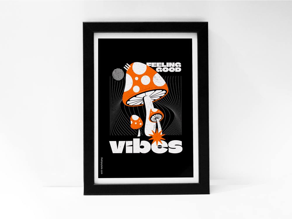 "Grow with the Flow" Poster - Unique Art for Your Space | The Tipsy Tale