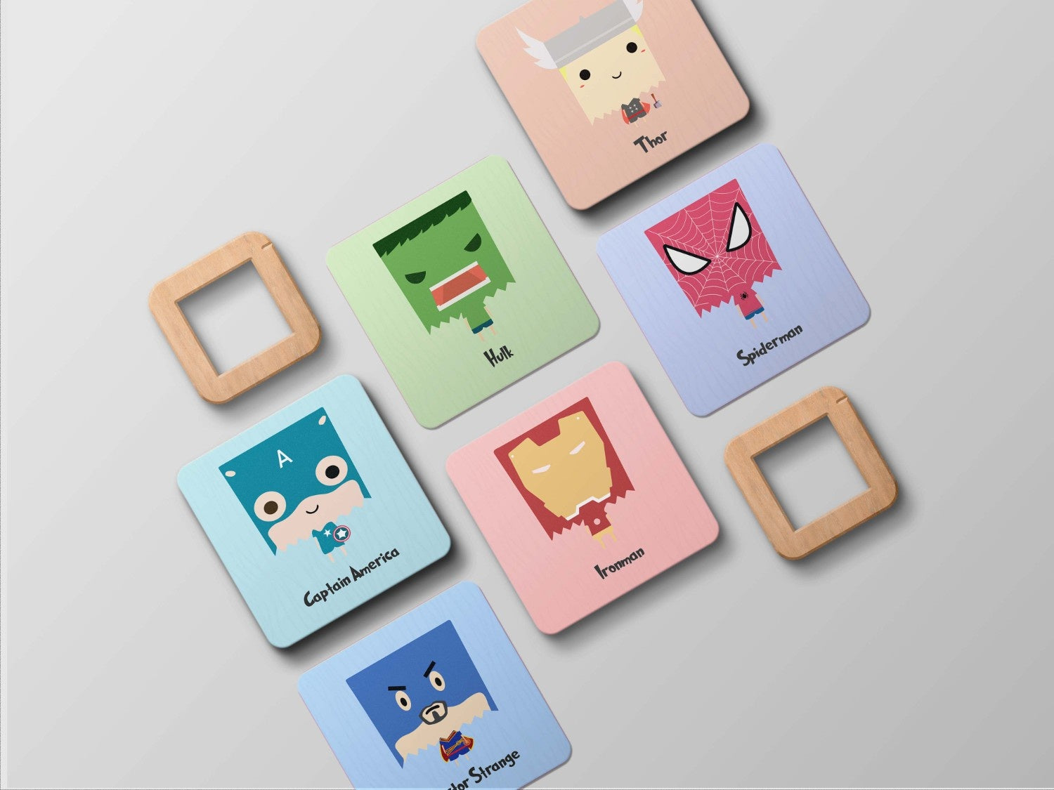 Assemble Your Surfaces with Superheroic Power: Avengers Coaster set of